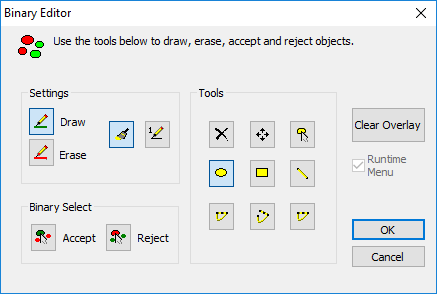 The Binary Editor (Draw/Erase)